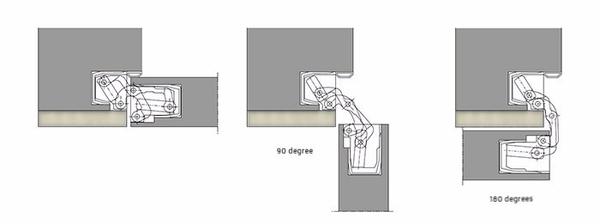 Tectus Te 541 3d Fvz Concealed Hinge Hinges Canada