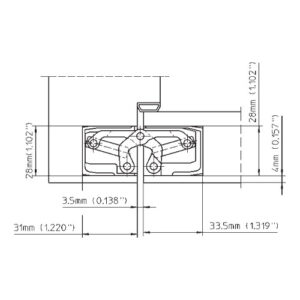 Tectus TE 340 3D Residential Concealed Hinges - Hinges Canada